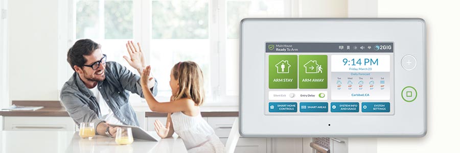Features of the New 2GIG GC3 Control Panel | True Protection Home Security
